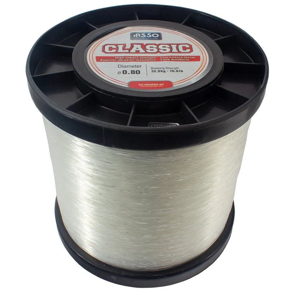 Asso Classic 1kg Spool Clear | Reelfishing