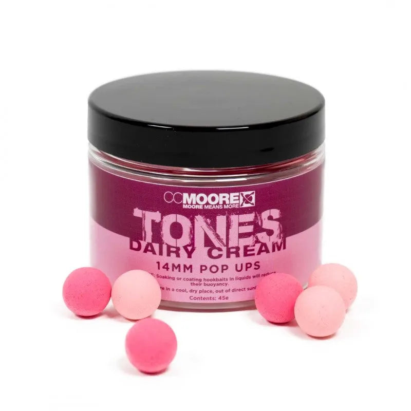 CC Moore Tones Dairy Cream Pop Ups 12mm | Reelfishing